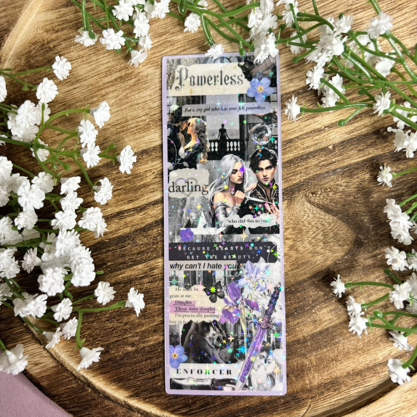 Powerless Collage Bookmark - Awfullynerdy.co – Awfullynerdy.co