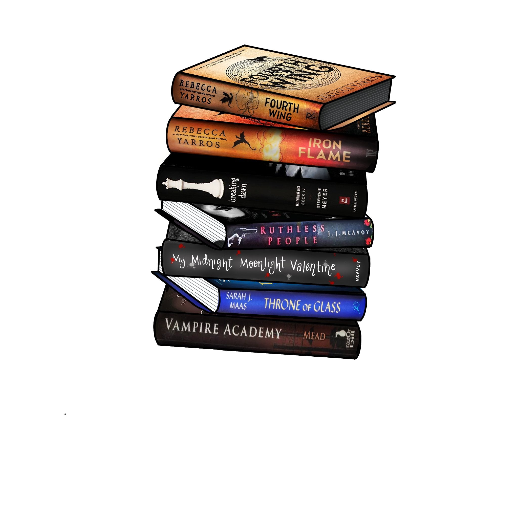 Custom Book Stack Sticker - Awfullynerdy.co – Awfullynerdy.co Custom Book Stack Sticker - Awfullynerdy.co – Awfullynerdy.co