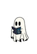 Custom Ghost Reading a Book Sticker - Awfullynerdy.co – Awfullynerdy.co